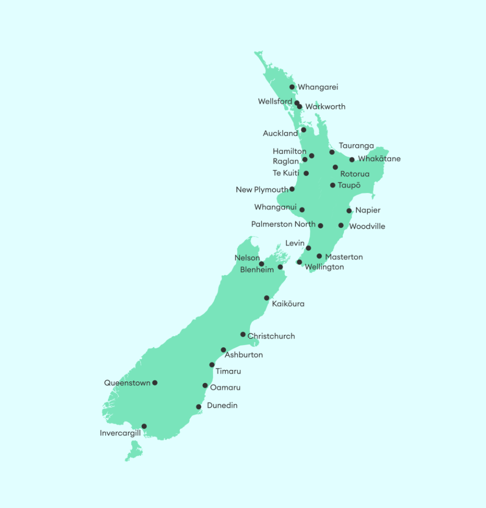 Geographical Service Coverage | FlexWave | Products | EonFibre
